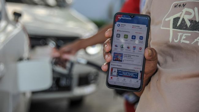 Meme Kocak Beli Pertalite Pakai MyPertamina, Sindir Cimahi-ESEMKA