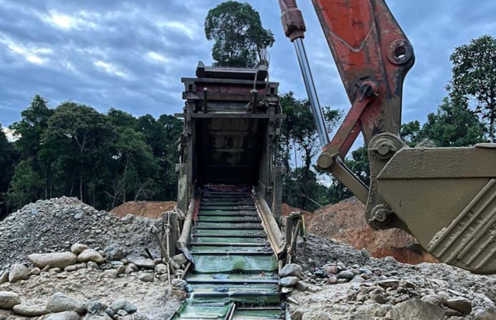 Polisi Gerebek Tambang Emas Ilegal di Nagan Raya, Empat Orang Ditangkap
